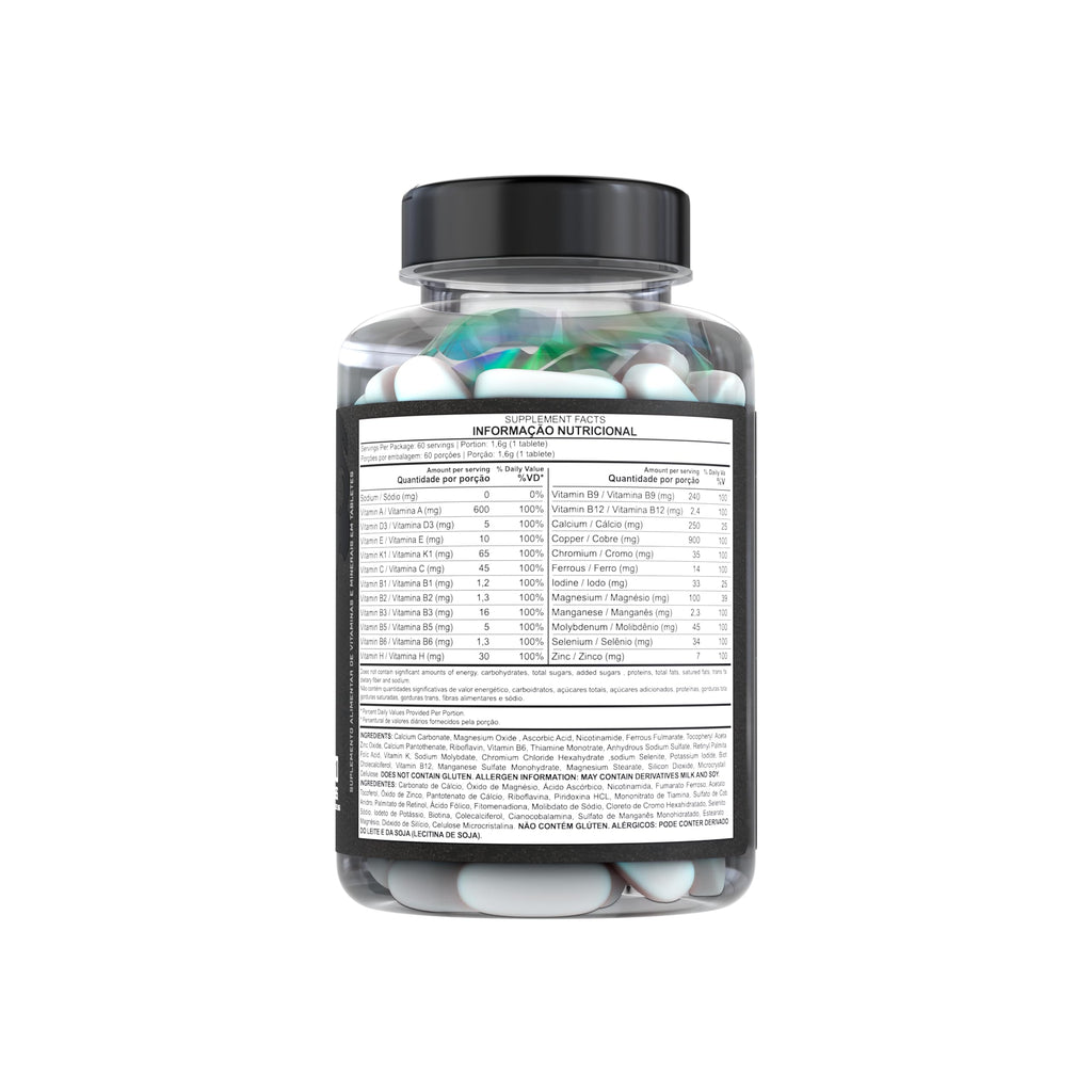 Dark Lab multivitamin for overall health