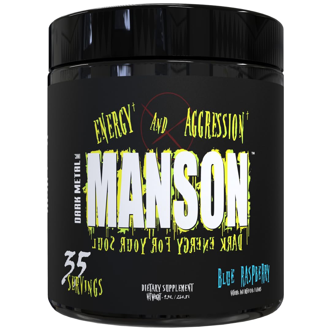 Dark Metal Inc. pre-workout energy boost