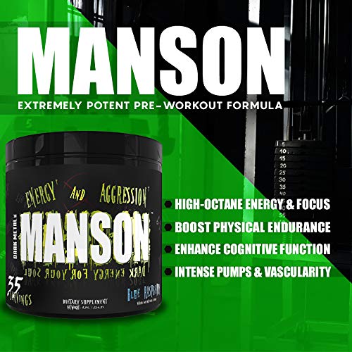 Dark Metal pre-workout for enhanced endurance
