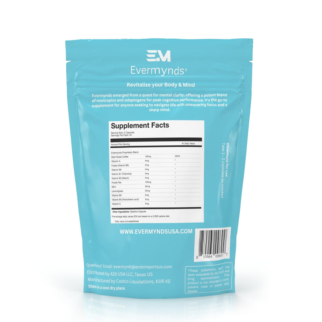 dark roast coffee cognitive support