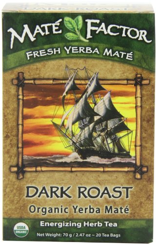 dark roast yerba mate tea bags