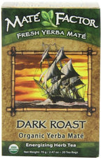 dark roast yerba mate tea bags
