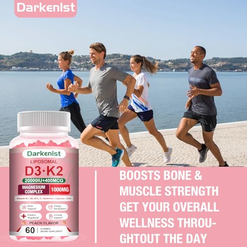 Darkenlst Vitamin D3 with K2 benefits