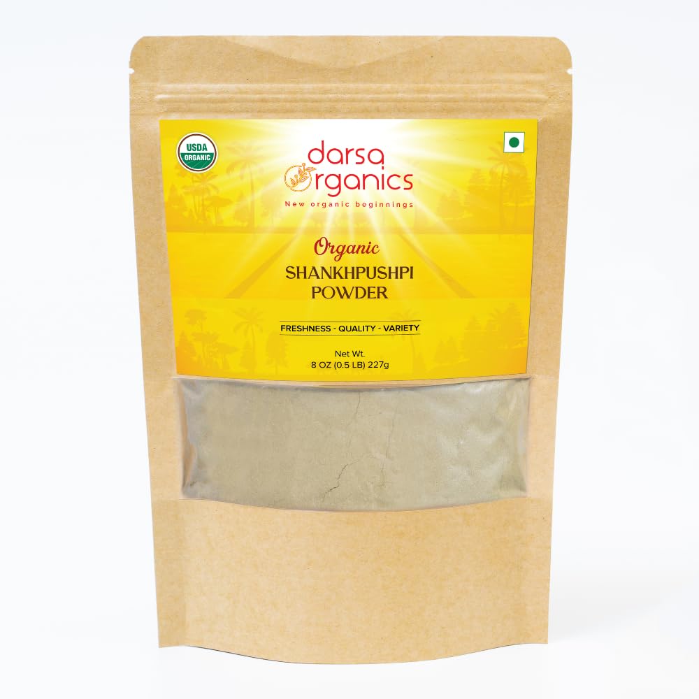 Darsa Organics Shankhpushpi powder for memory