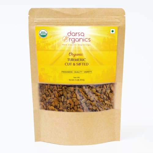 Darsa Organics turmeric root benefits