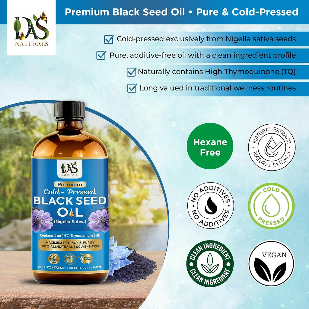 DAS NATURALS herbal black seed oil
