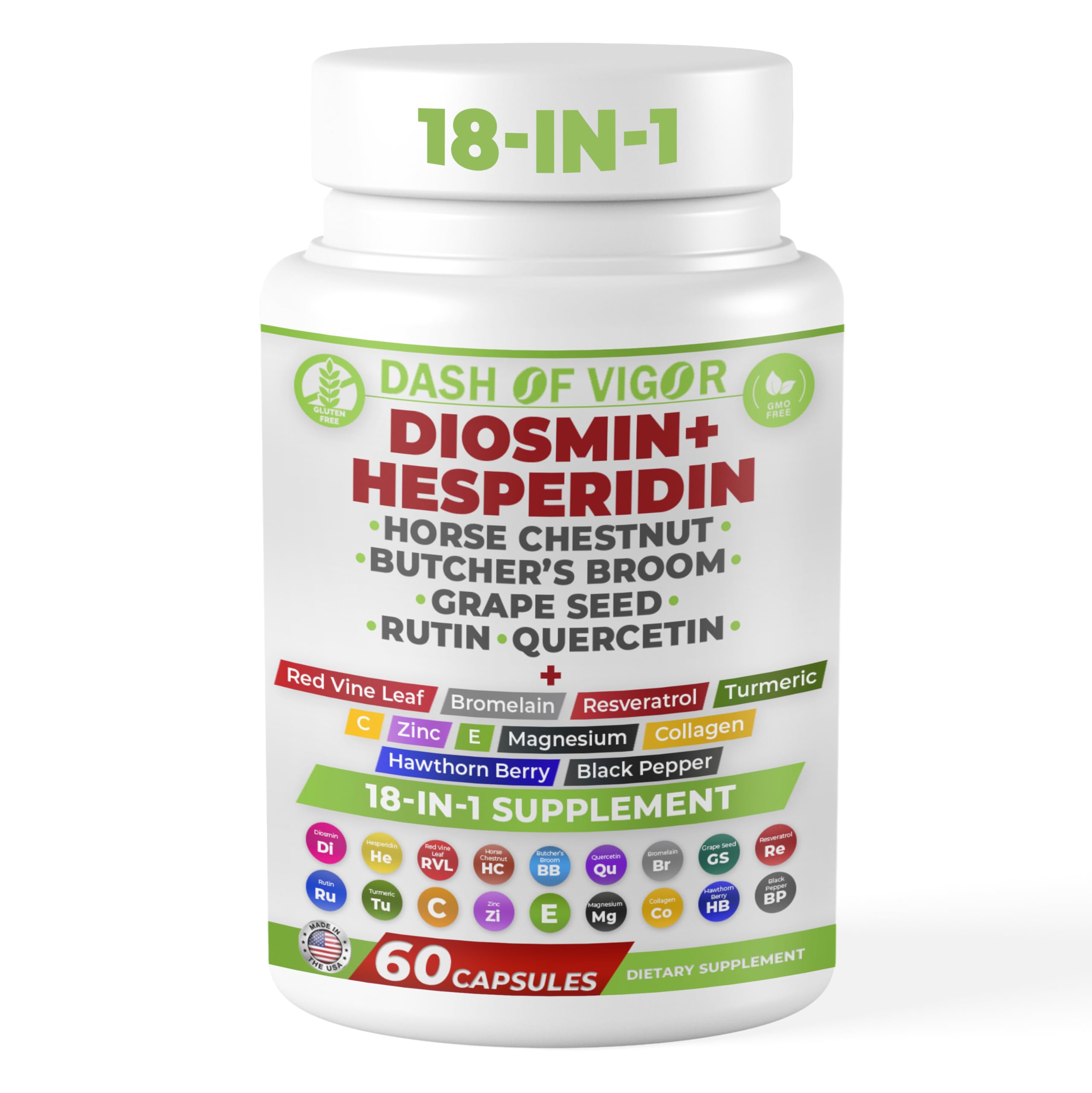 Dash blended vitamin & mineral supplements