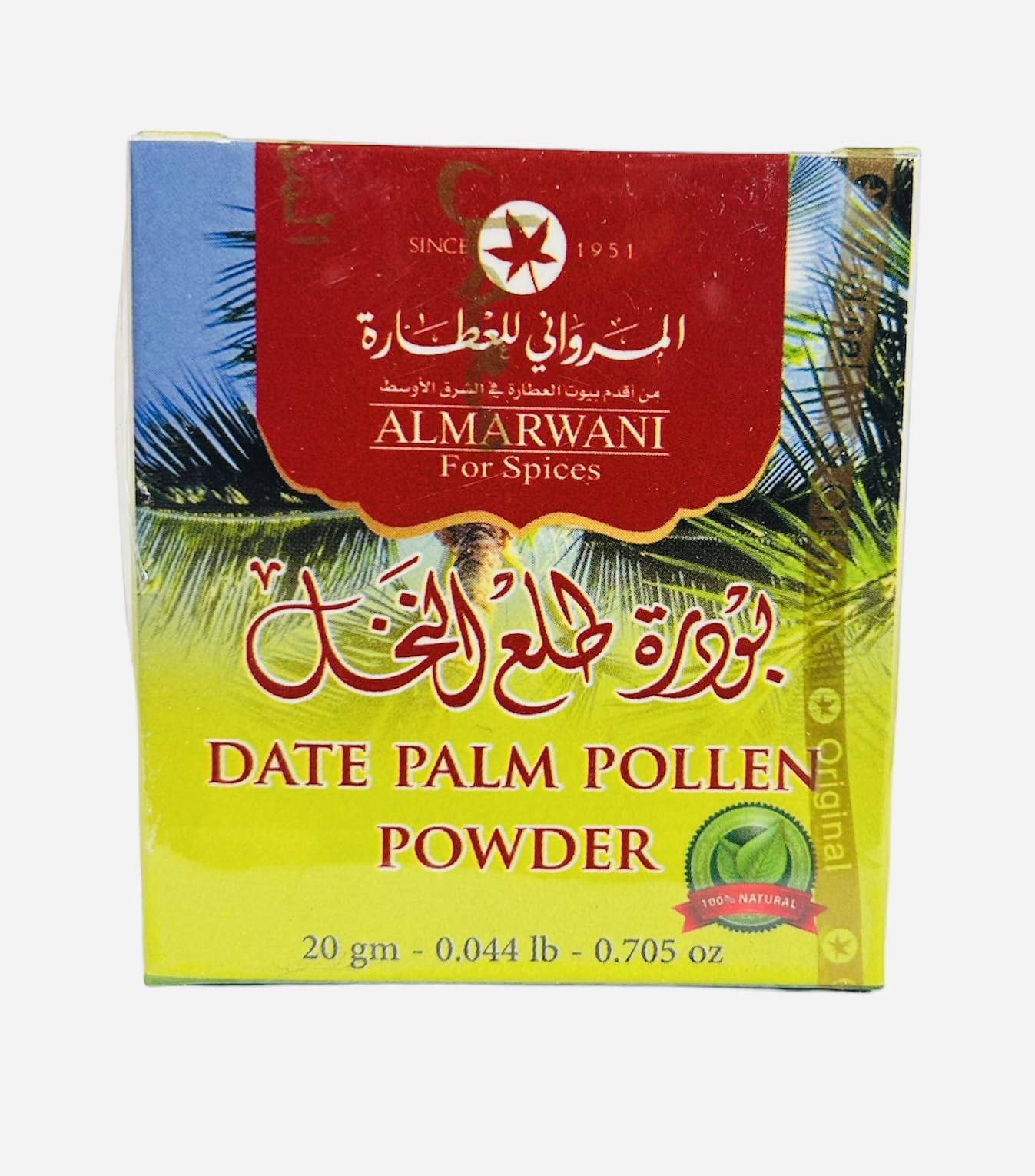 dates pollen for enhanced vitality