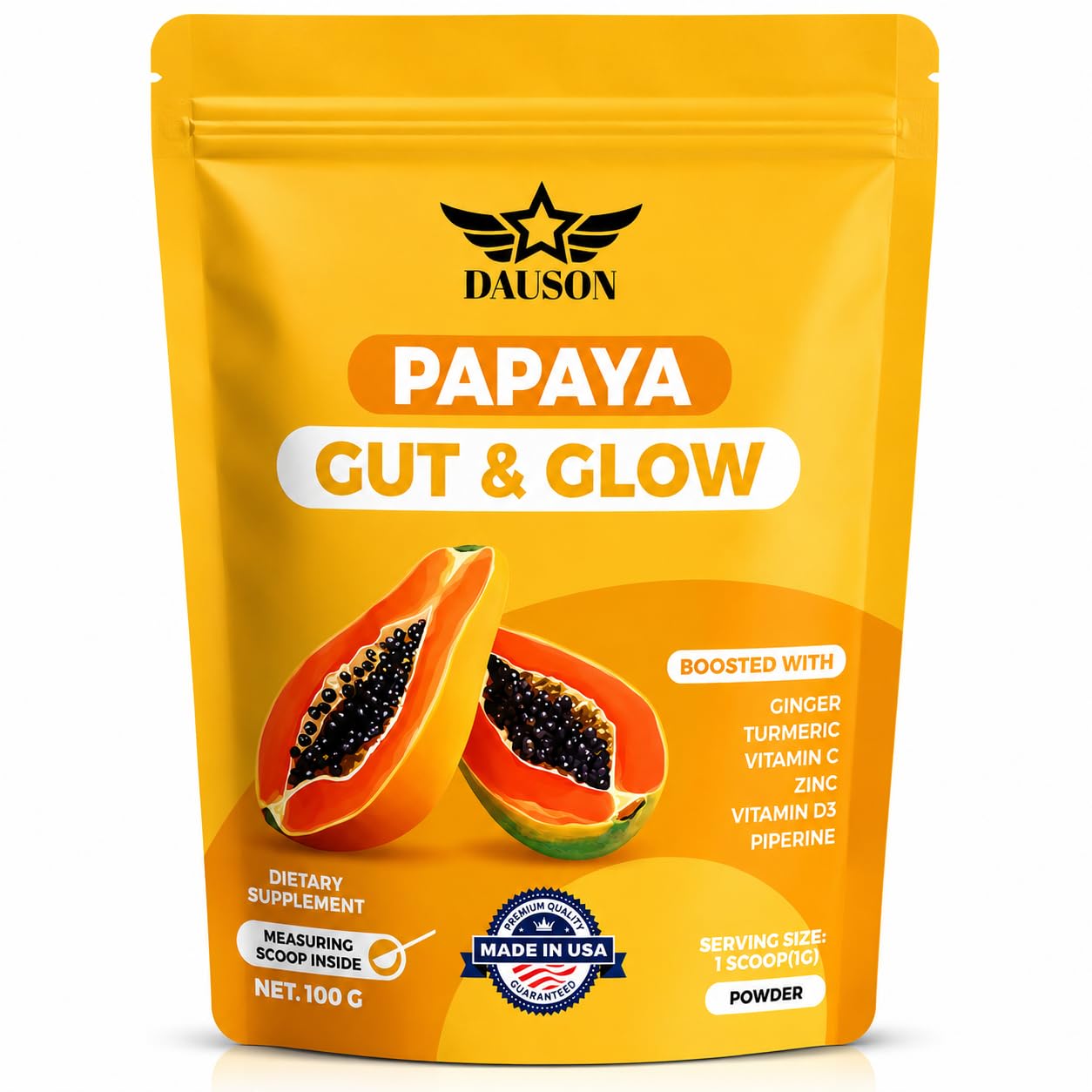 DAUSON papaya shots for wellness
