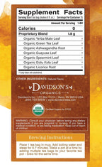 Davidson's energizing tea for daily boost