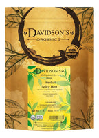 Davidson's herbal spicy mint tea