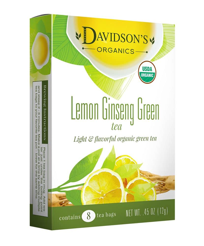 Davidson's herbal tea lemon ginseng