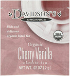 Davidson's Organics cherry vanilla tea bags