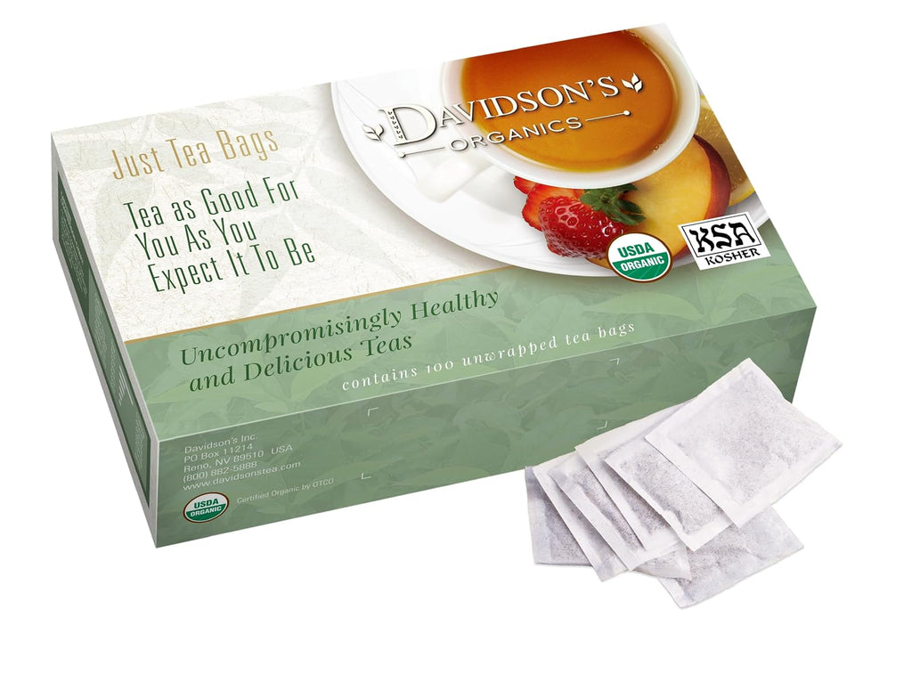 Davidson's Organics energizing herbal tea