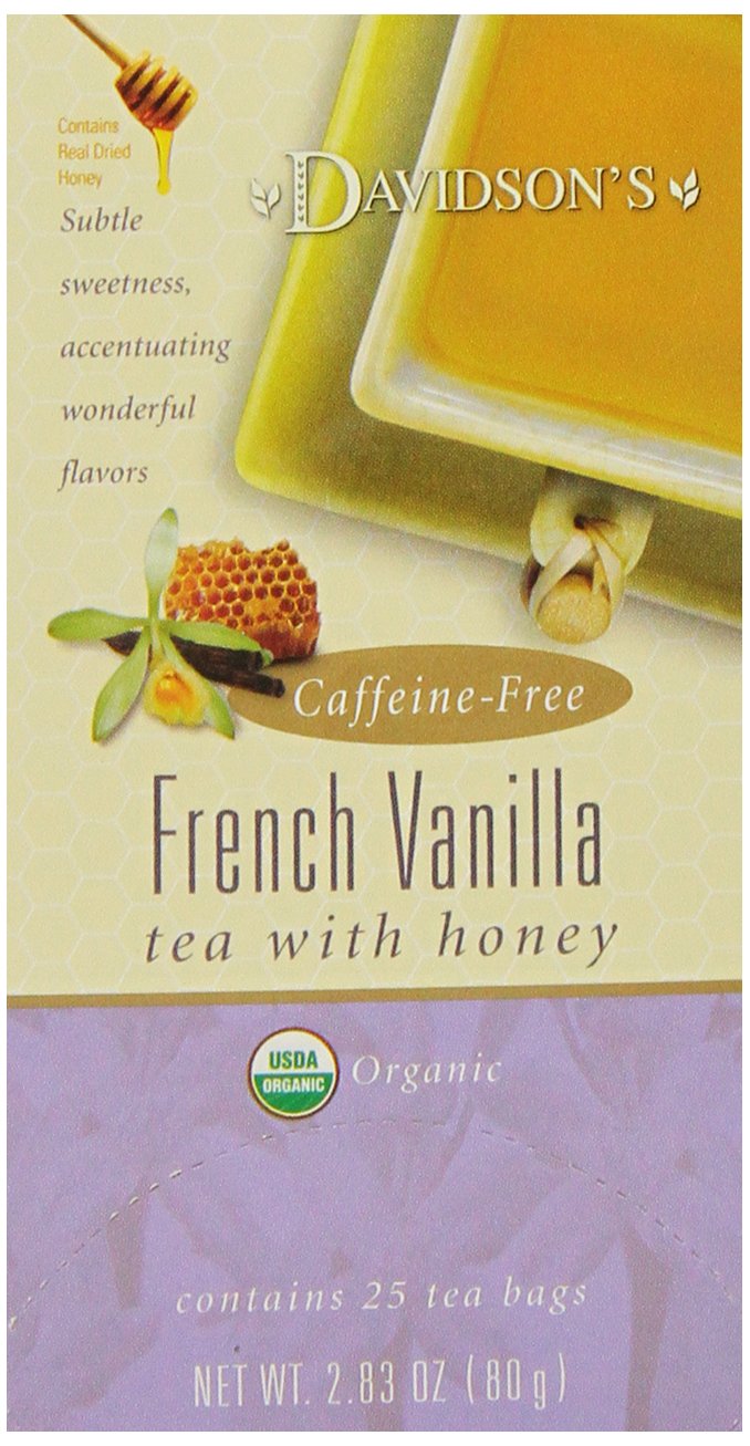 Davidson's Organics French Vanilla herbal tea bags