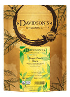Davidson's Organics ginger peach herbal tea