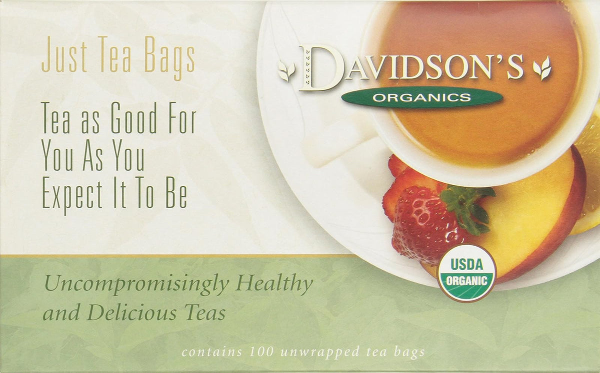 Davidson's Organics herbal Christmas tea bags