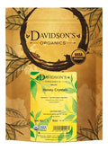 Davidson's Organics honey crystals for tea
