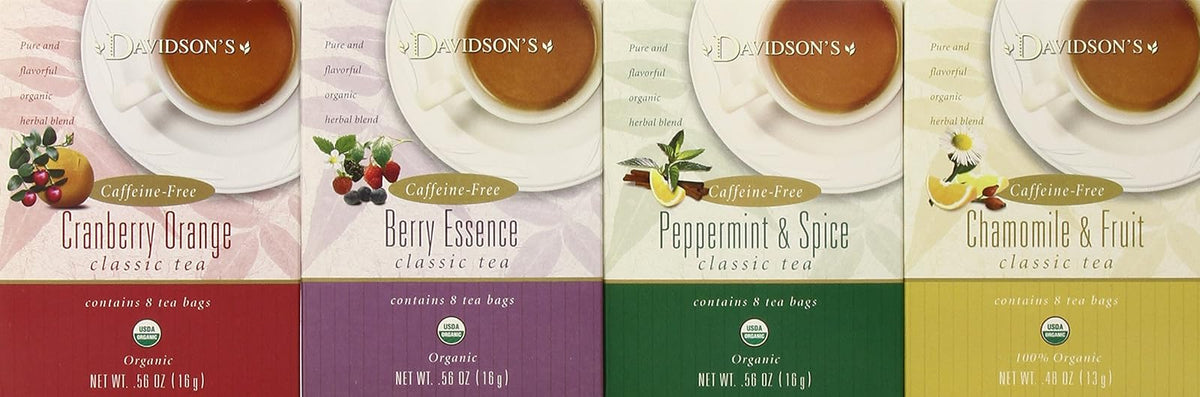 Davidson's Tea assorted herbal variety pack