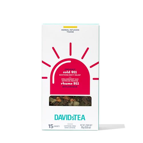 DAVIDsTEA Cold 911 herbal tea bags