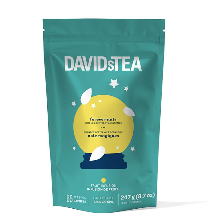 DAVIDsTEA Forever Nuts herbal tea bags