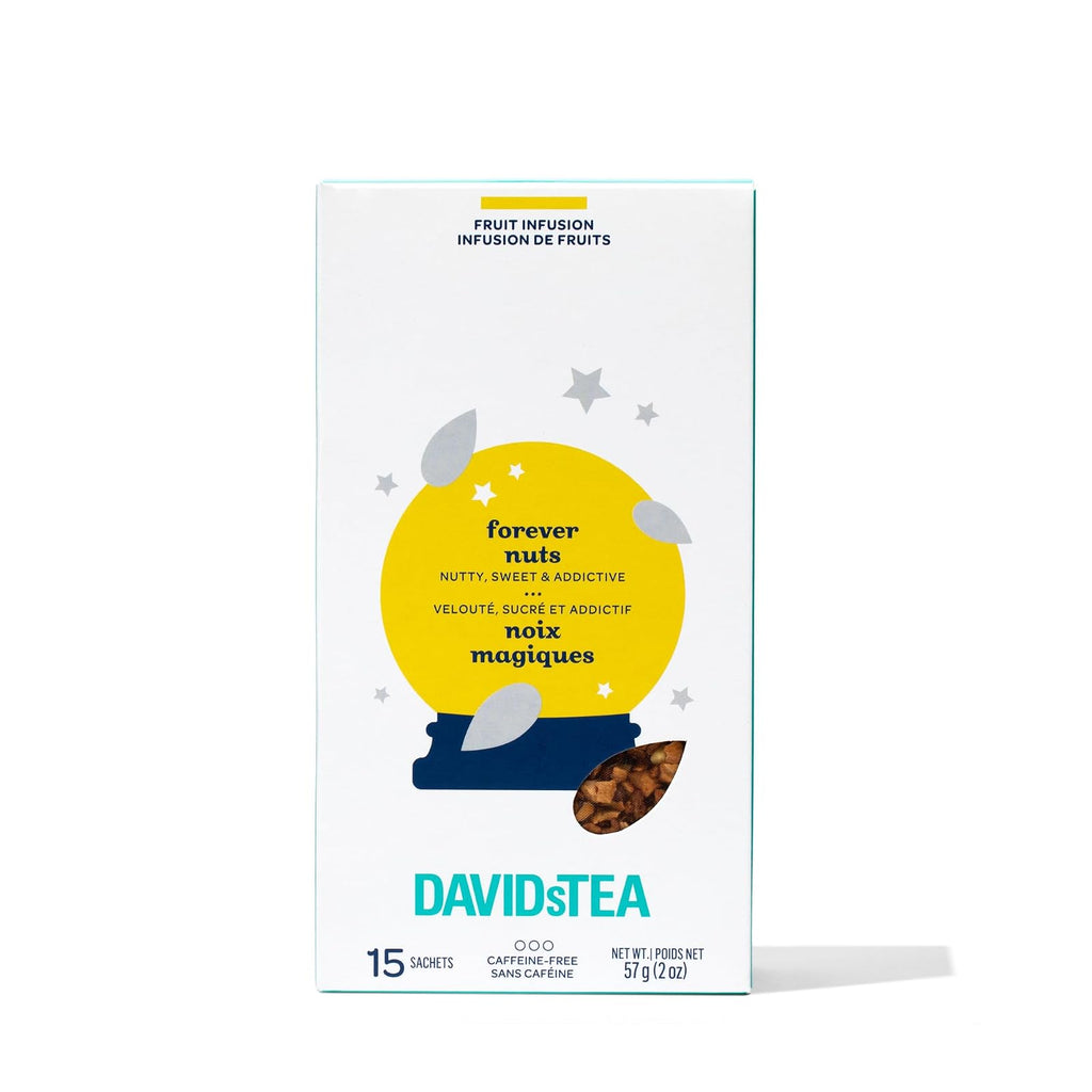 DAVIDsTEA Forever Nuts herbal tea bags