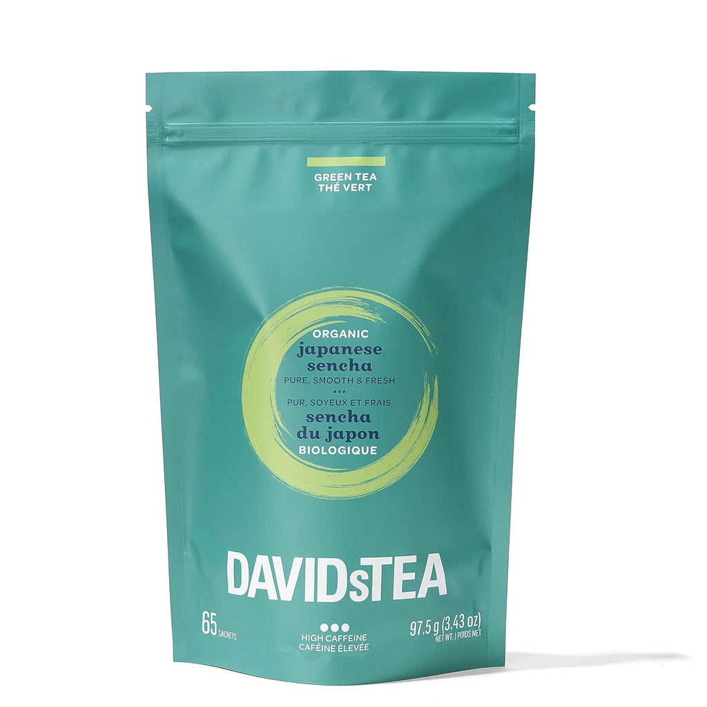 DAVIDsTEA organic Japanese sencha tea bags