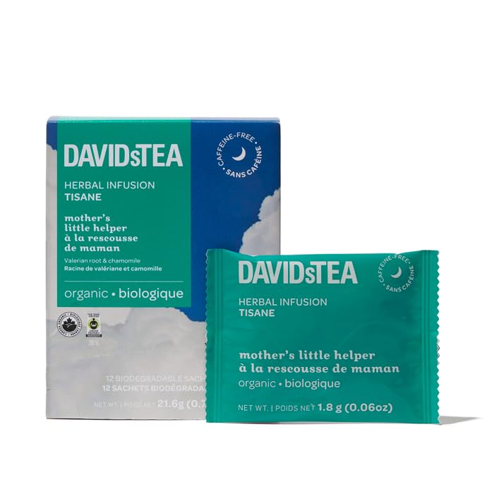 DAVIDsTEA Organic Mother's Little Helper herbal tea bags