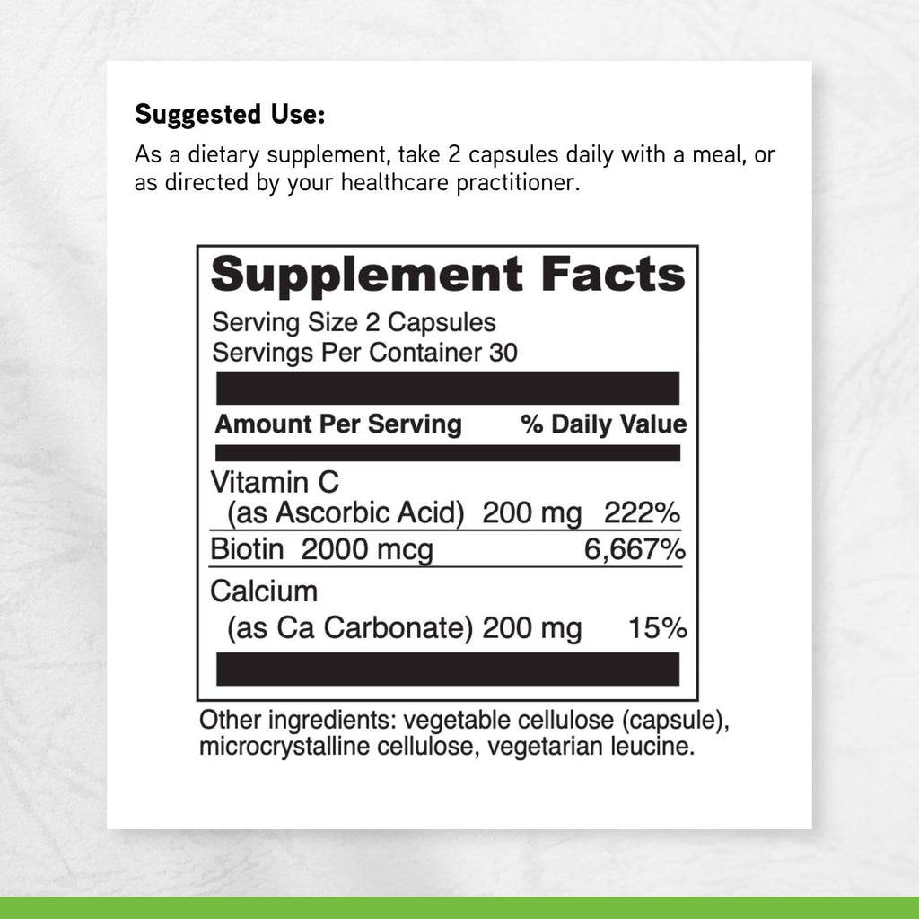 DaVinci Labs biotin for wellness