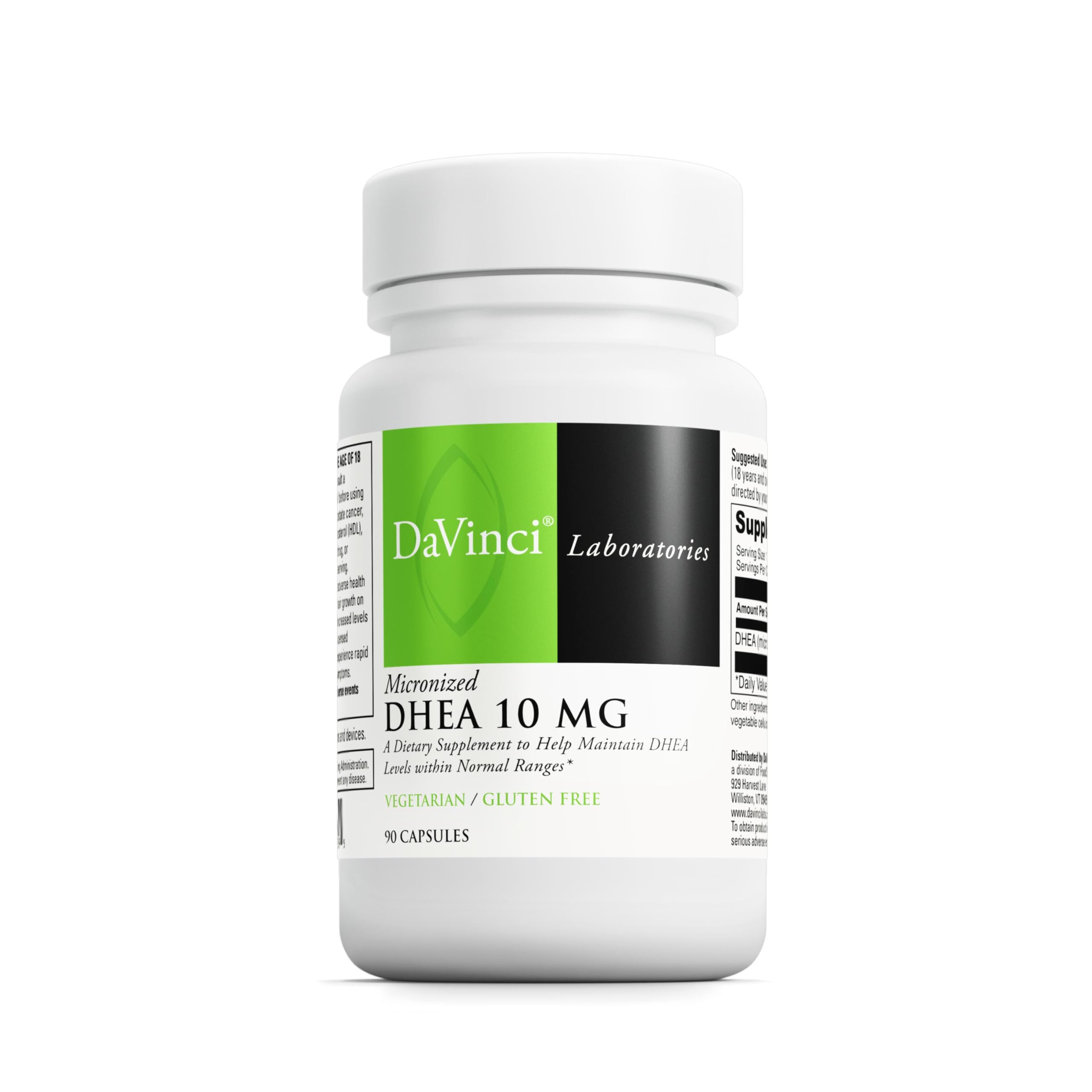 DAVINCI Labs DHEA for healthy aging