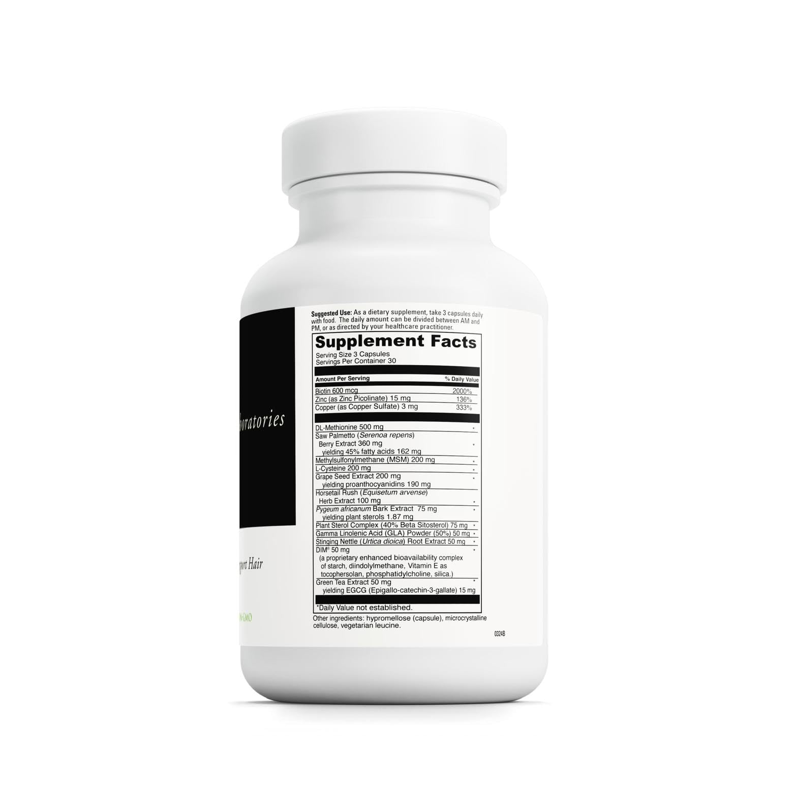 DAVINCI Labs hair growth support