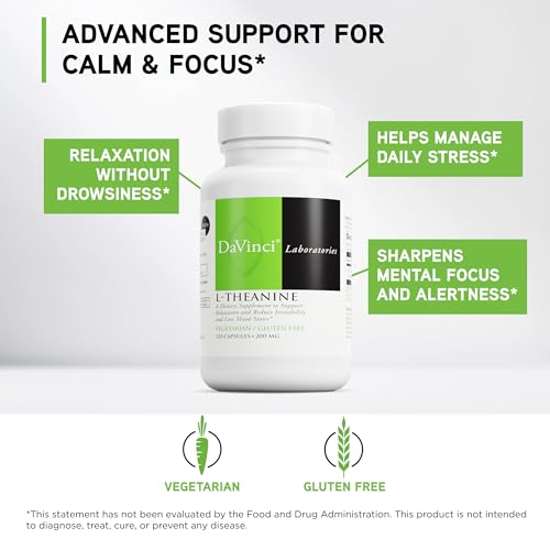 DAVINCI Labs l-theanine for improved focus