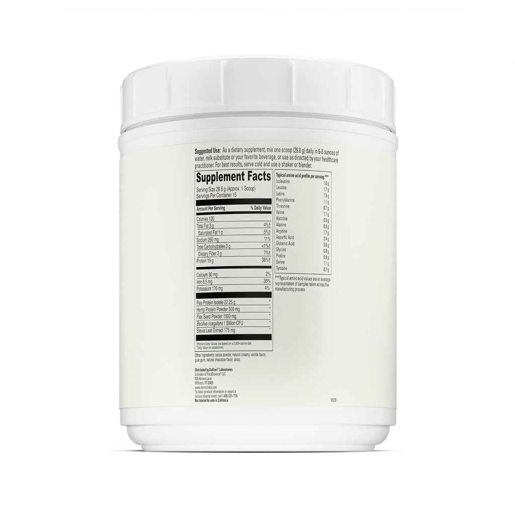 DaVinci Labs vegan protein powder