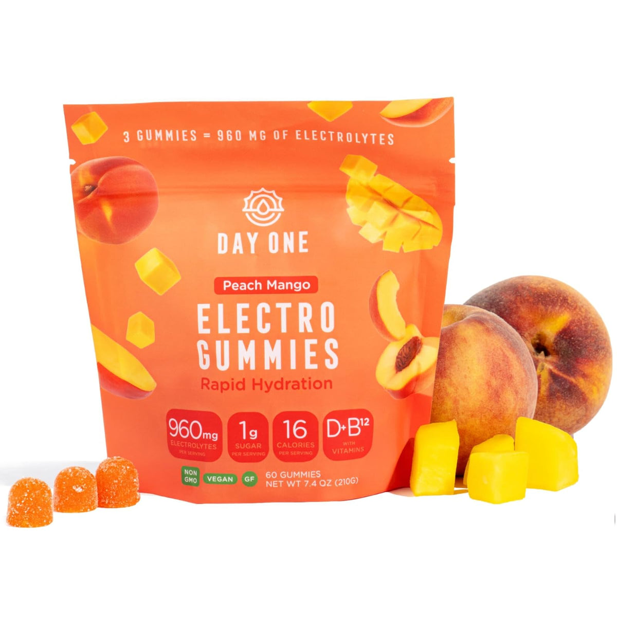 Day One electrolyte gummies for hydration