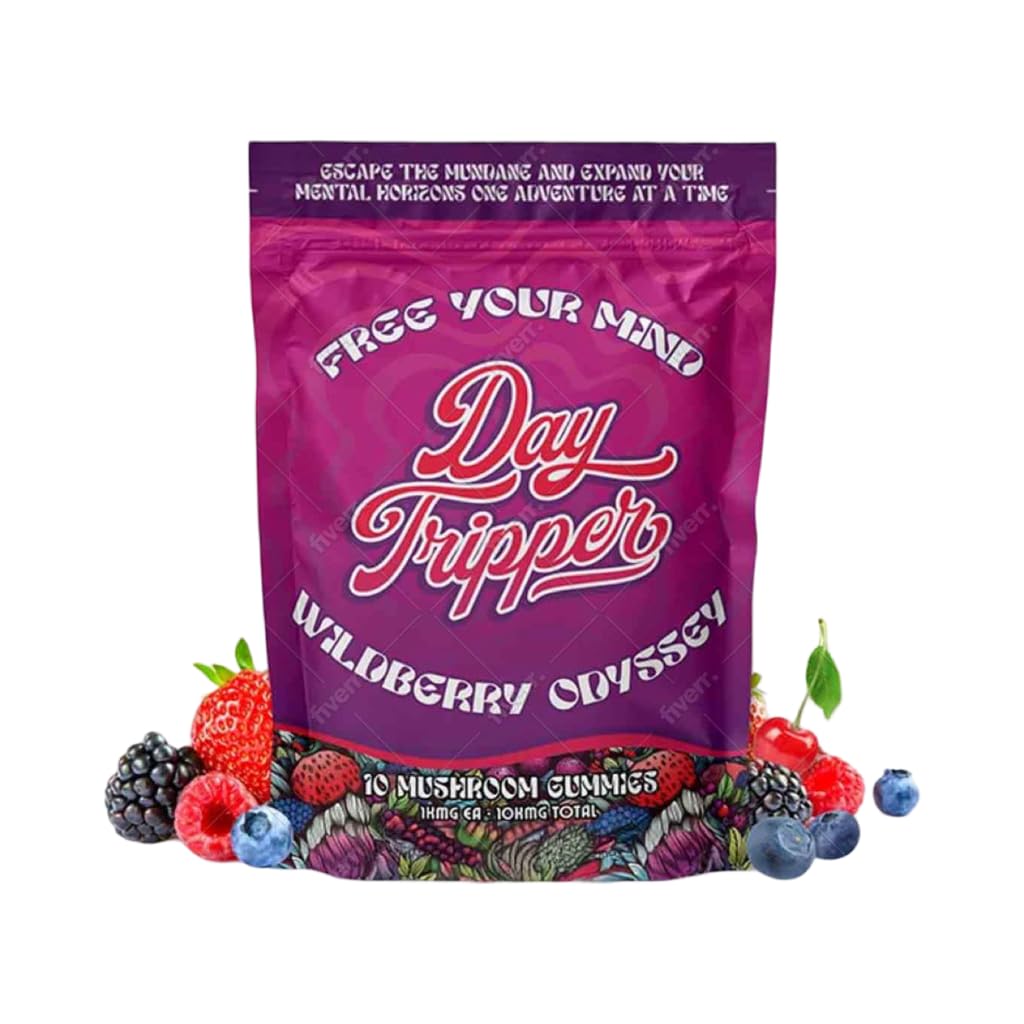 Day Tripper Wildberry mushroom gummies