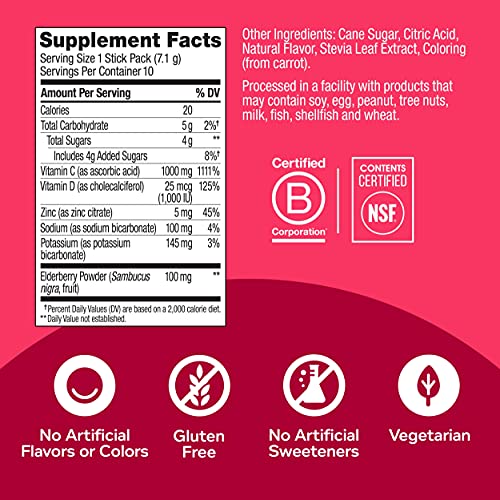 daytime immune support drink mix