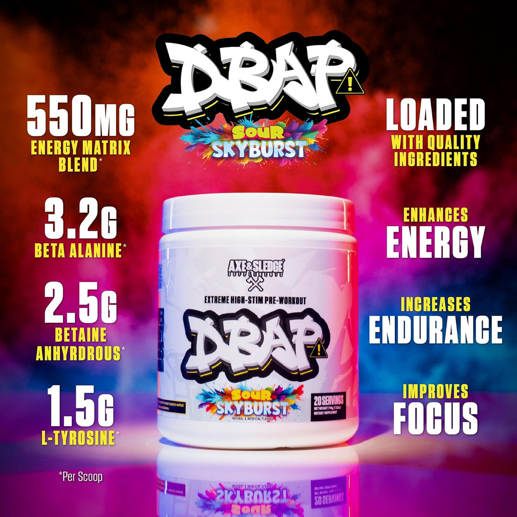 DBAP pre-workout for intense workouts
