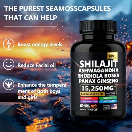 DCRWVCTON Shilajit for overall vitality