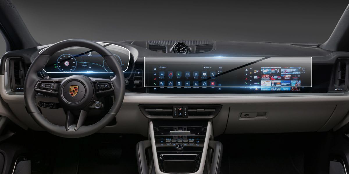 DDautoman screen protector for Cayenne