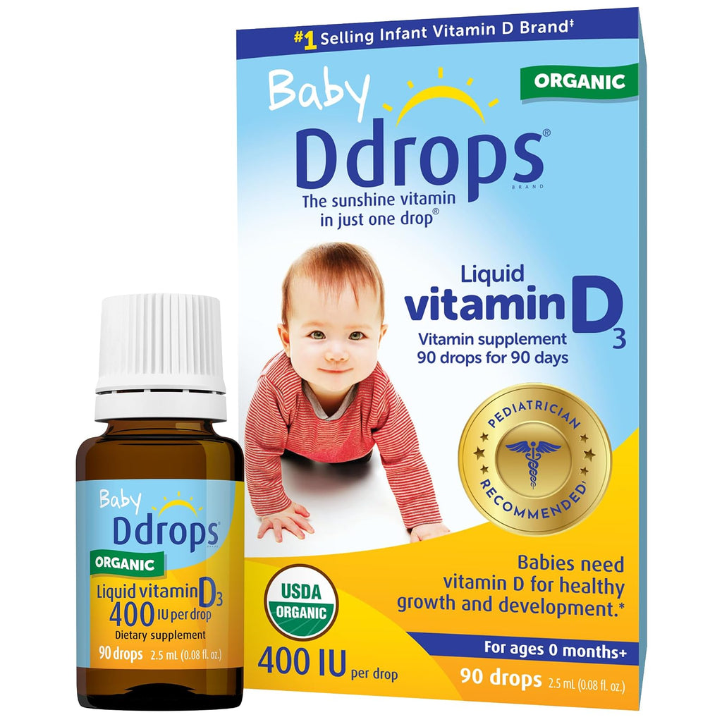 Ddrops Baby Vitamin D 400 IU drops