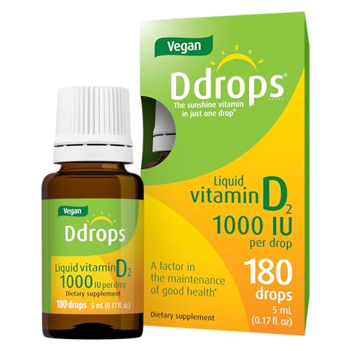 Ddrops Vegan Vitamin D 1000 IU