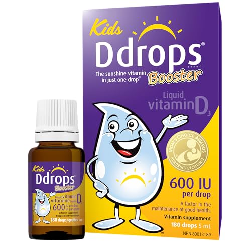 Ddrops Vitamin D 600 IU drops