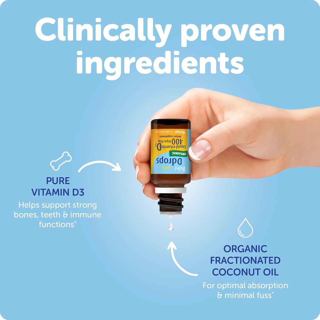 Ddrops Vitamin D easy dosage