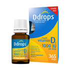 Ddrops vitamin D3 1000 IU drops