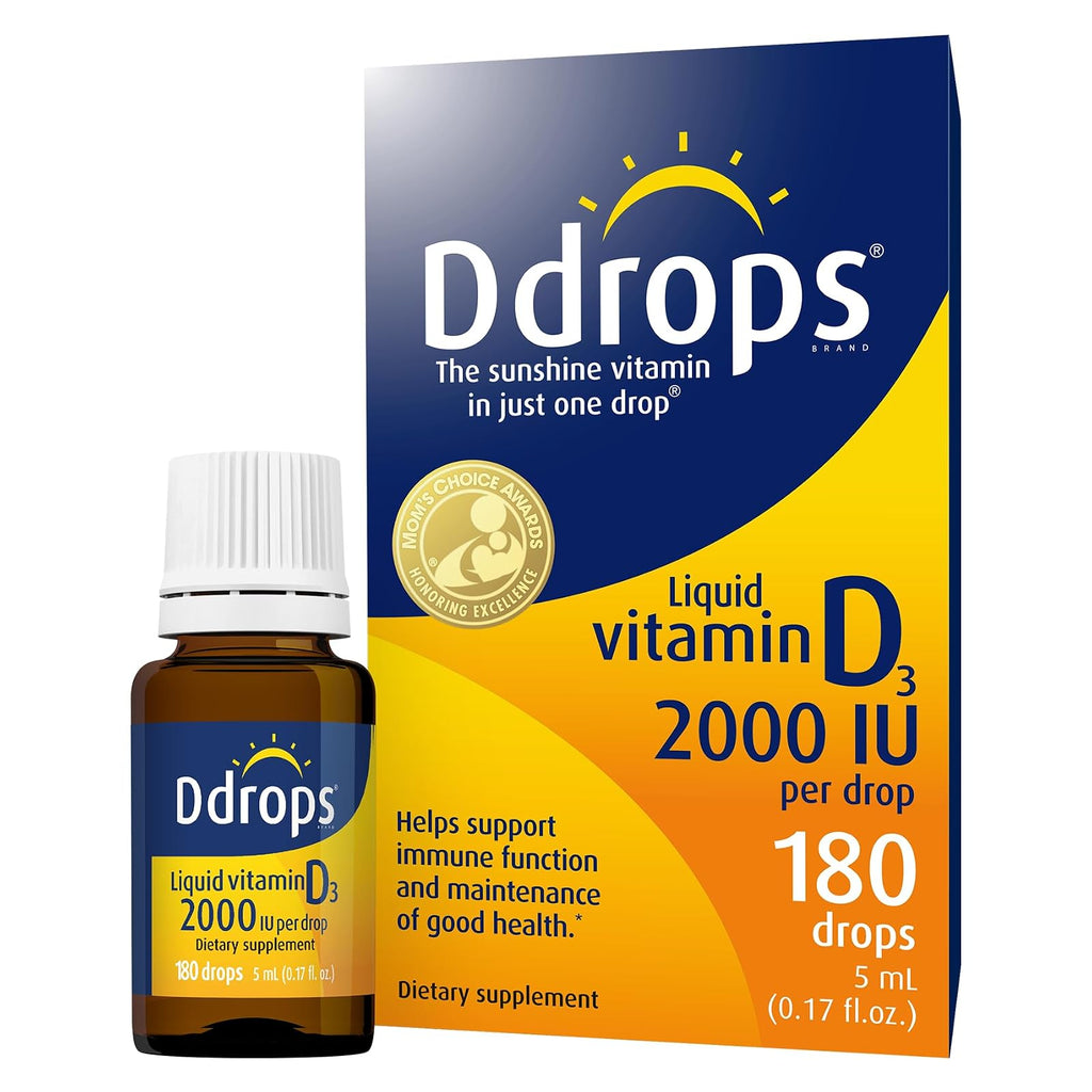 Ddrops Vitamin D3 2000 IU drops