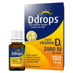 Ddrops Vitamin D3 2000 IU drops