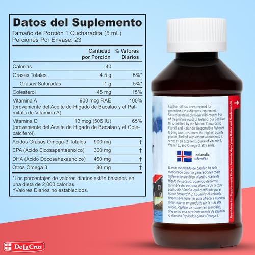 De La Cruz cod liver oil source