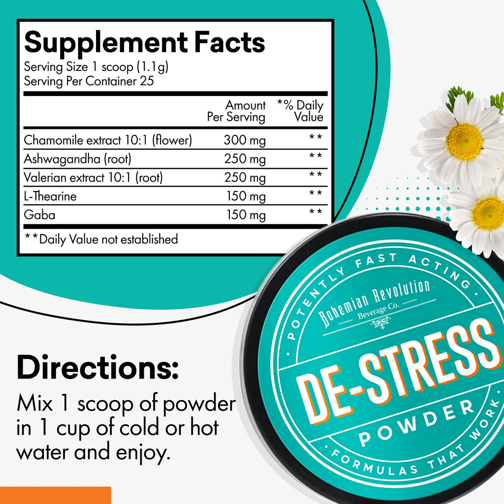 De-Stress Powder for daily wellness