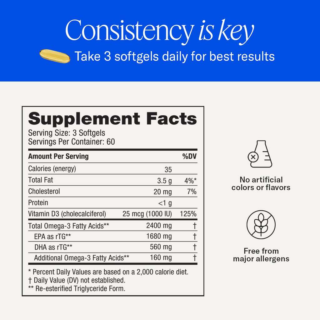 De3 omega 3 for daily nutrition