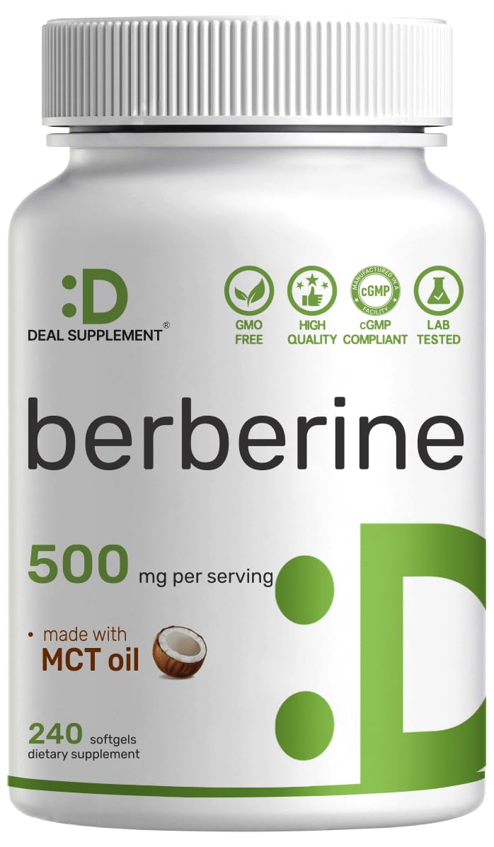 DEAL SUPPLEMENT Berberine 500 mg softgels